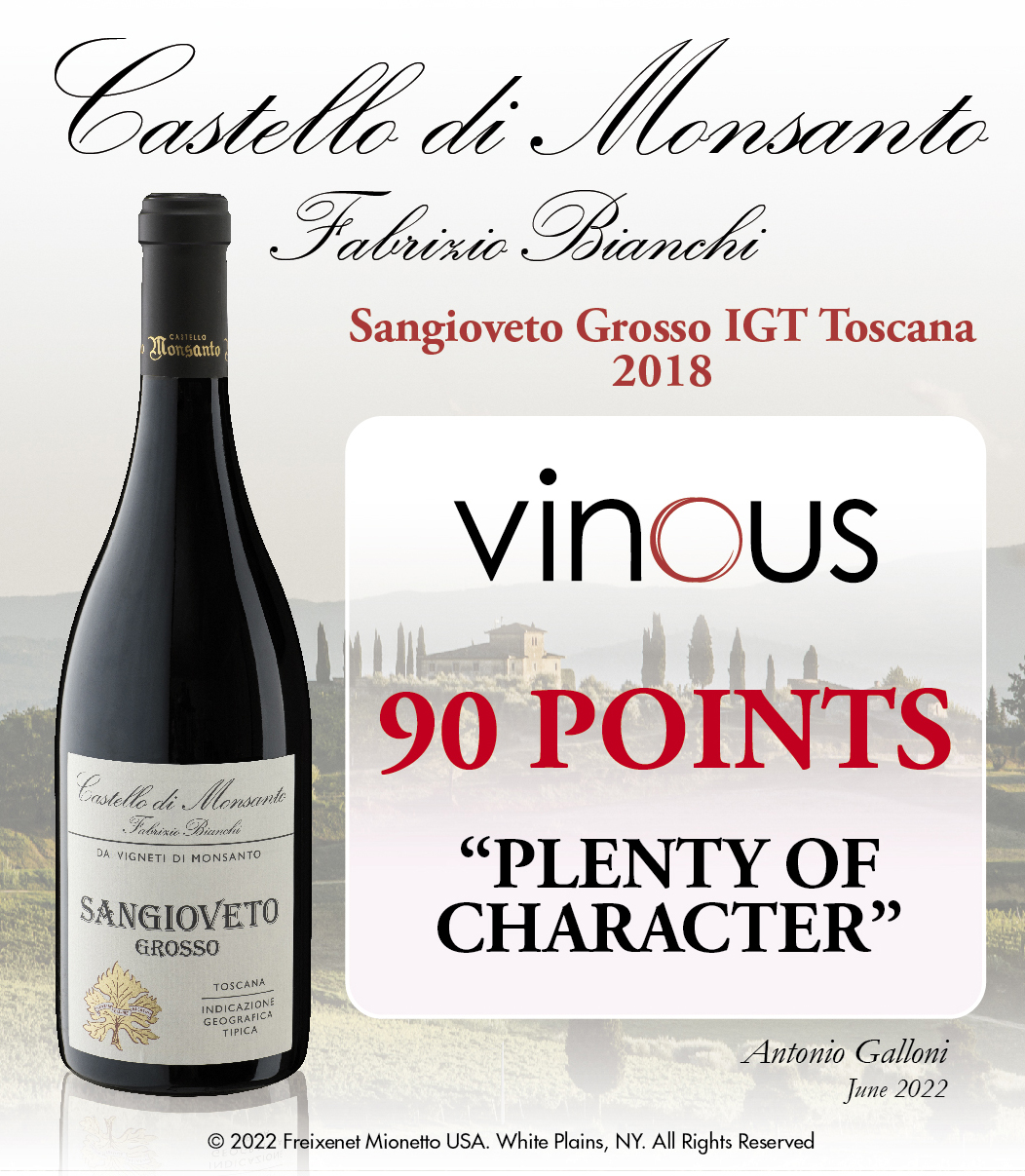 Fabrizio Bianchi Sangioveto Grosso Igt Toscana 2018 - Vinous - 90PTS ...